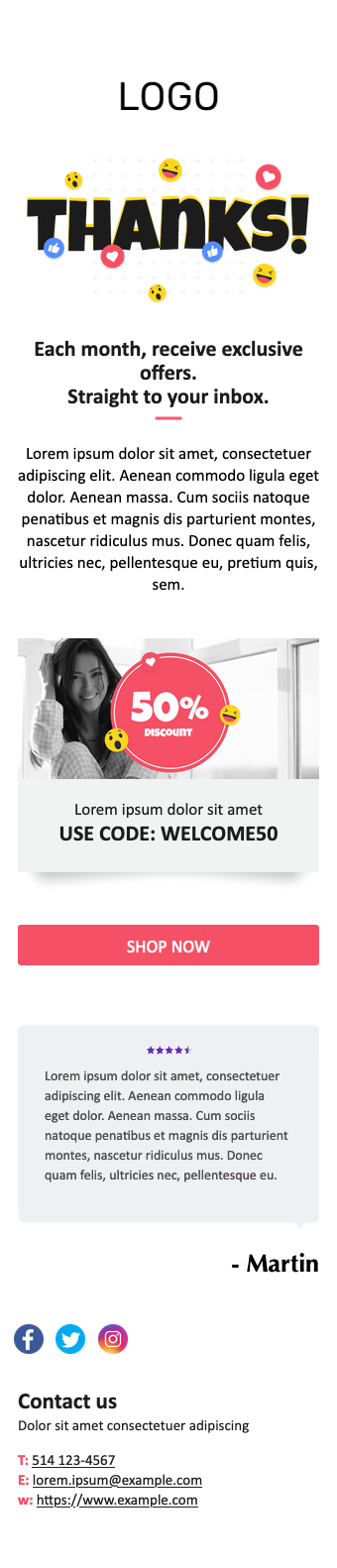 Email templates | Cyberimpact