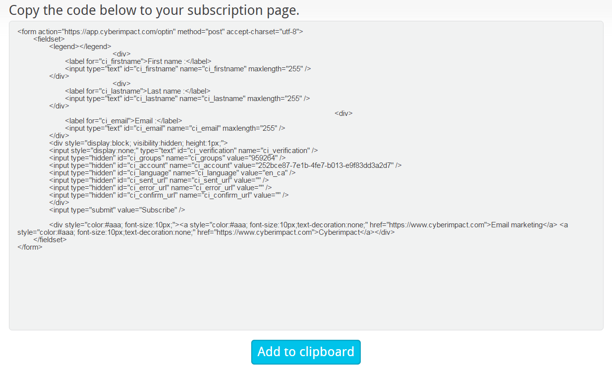 4 Ways to Connect Cyberimpact to Your WordPress Site