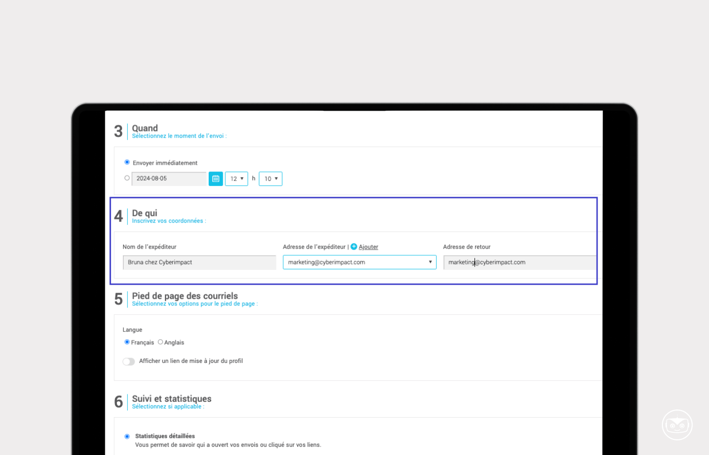 Les 6 éléments clés d'un design de courriel réussi