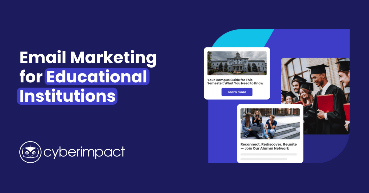 Email Marketing for Educational Institutions | Cyberimpact