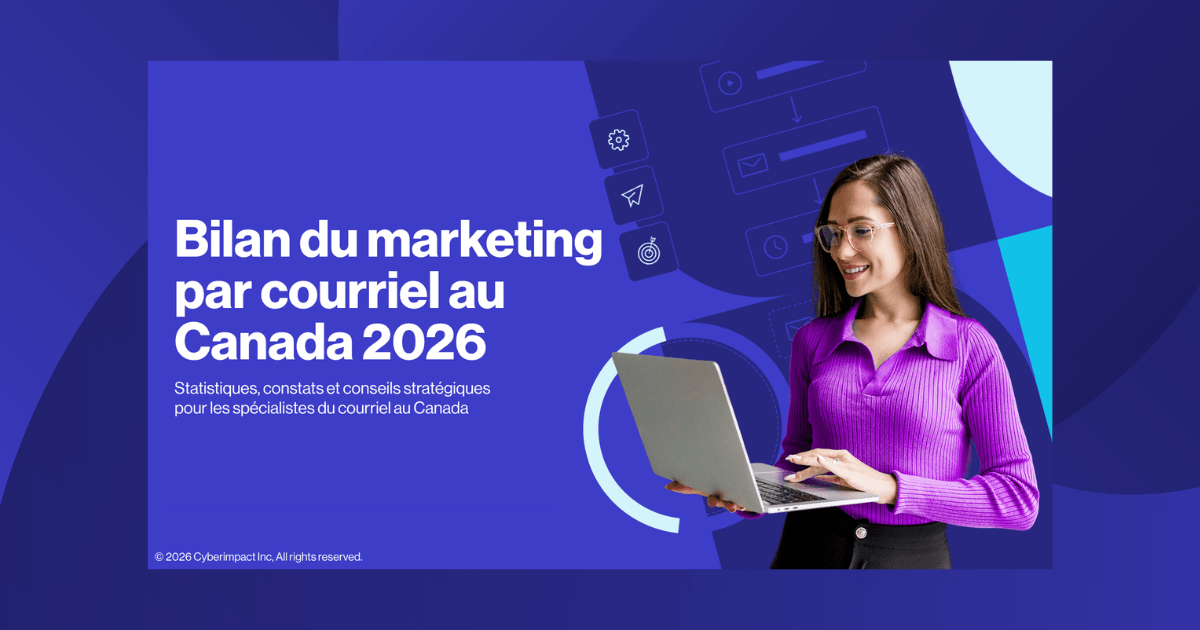 Merci - Bilan du marketing par courriel au Canada 2026 | Cyberimpact